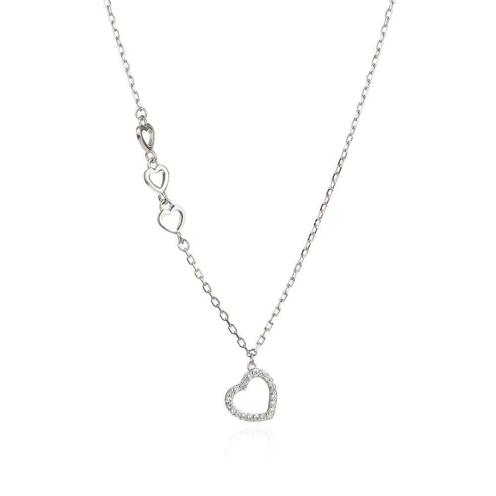 Сребърно колие - Love links – Selina Jewellery