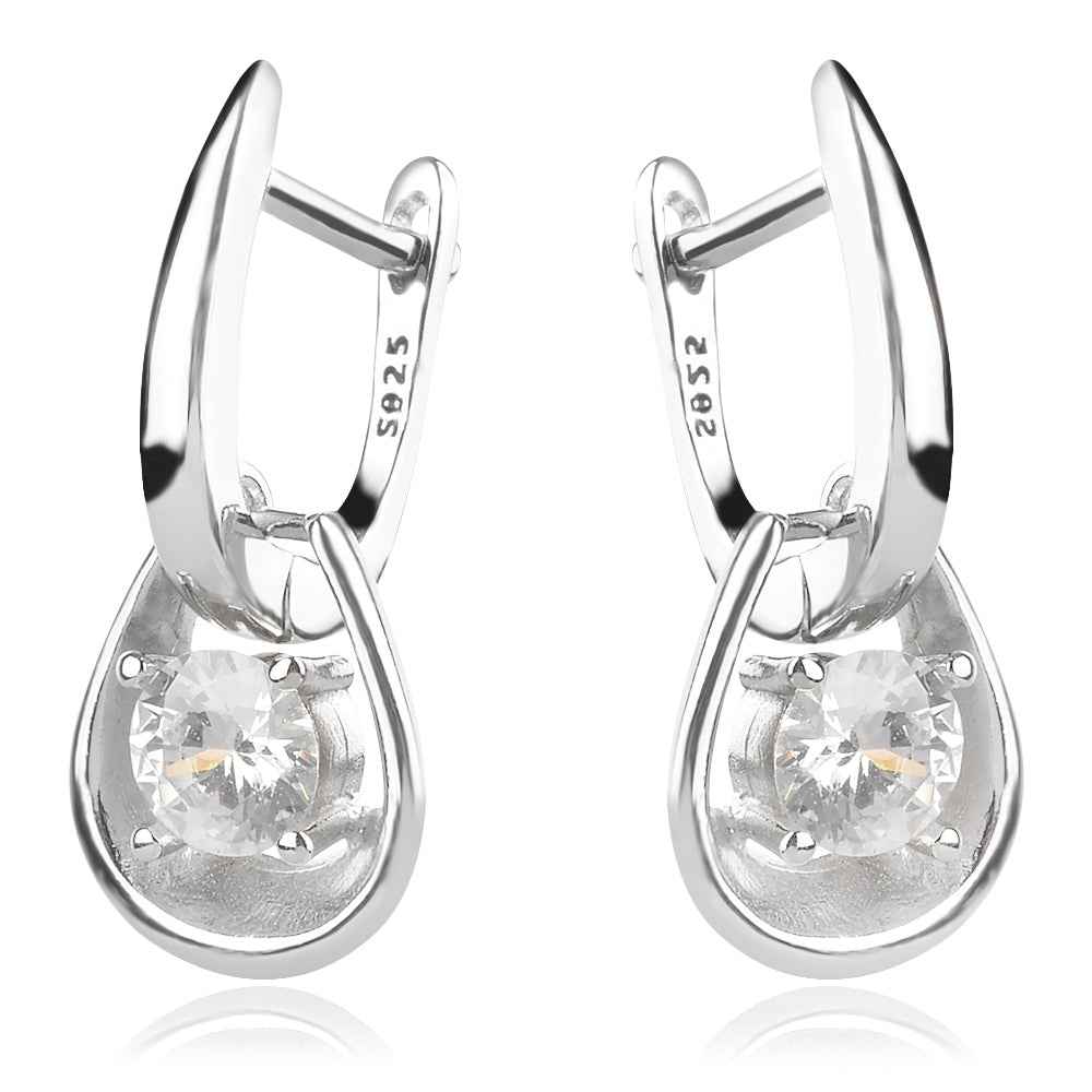 Сребърни обеци - Amy – Selina Jewellery