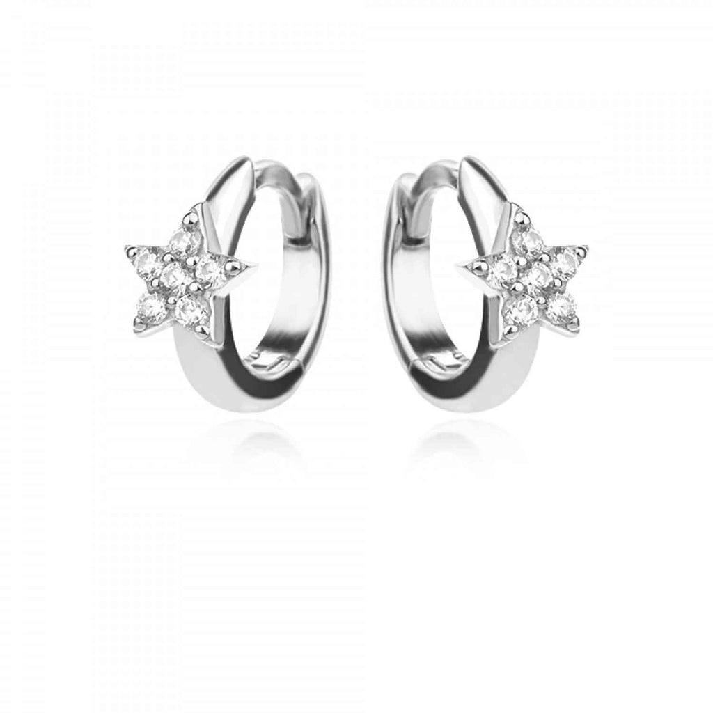 Сребърни обеци - Petit star – Selina Jewellery